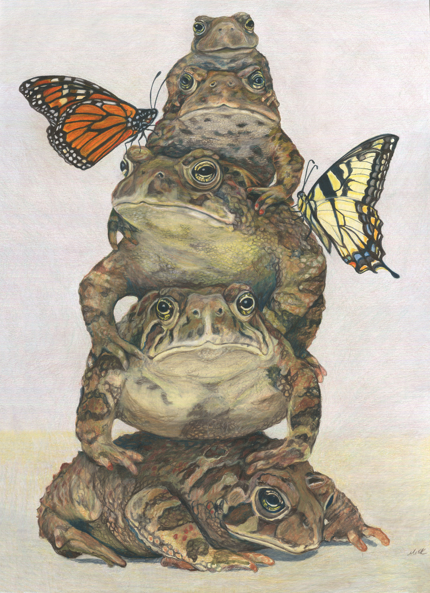 Toad Stack – Janie Mork Artwork
